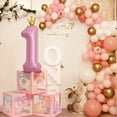 1st Birthday Decorations Large CM31 40 inch Crown 1 Balloon and 3PSC ...
