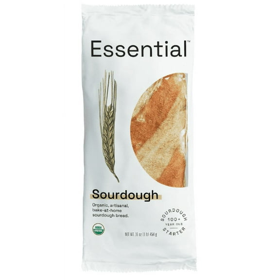 Essential Classic Sliced Sourdough Bread, Non-GMO, 16 oz - Walmart.com