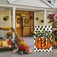 AUQ 2026 New Fall Monogram Letter B Garden Flag Polka Dot Pumpkin 12X18 ...