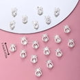 50 Pieces Luxury Rhinestone Bow Nail Charms - Elegant 3D Alloy Nail Art ...