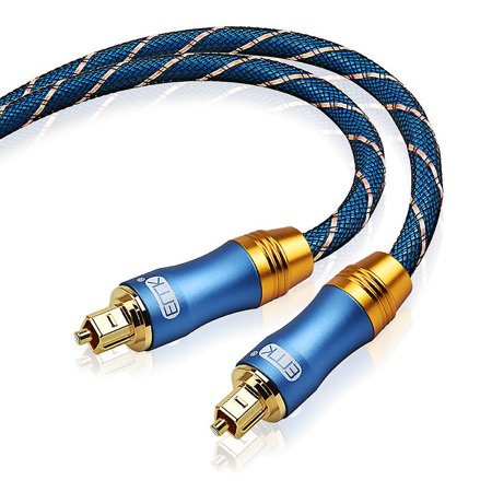 Lepai Emk Digital Optical Audio Toslink Cable Fiber Optic Audio Cable ...