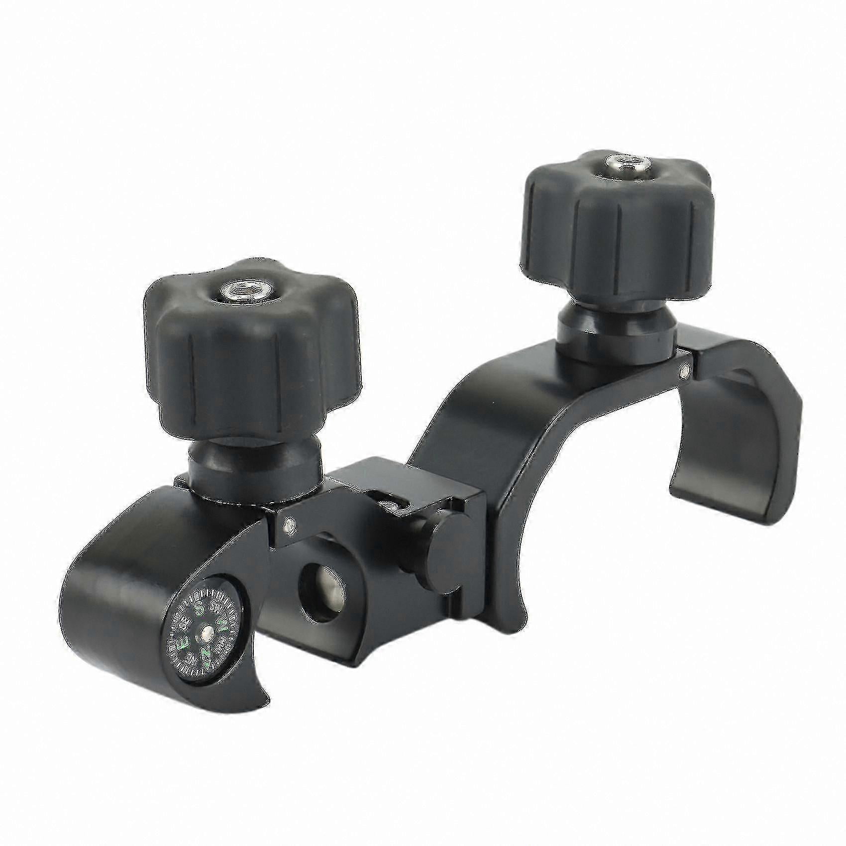Adjustable Pole Clamp with Compass and Data Collector Holder for GPS ...