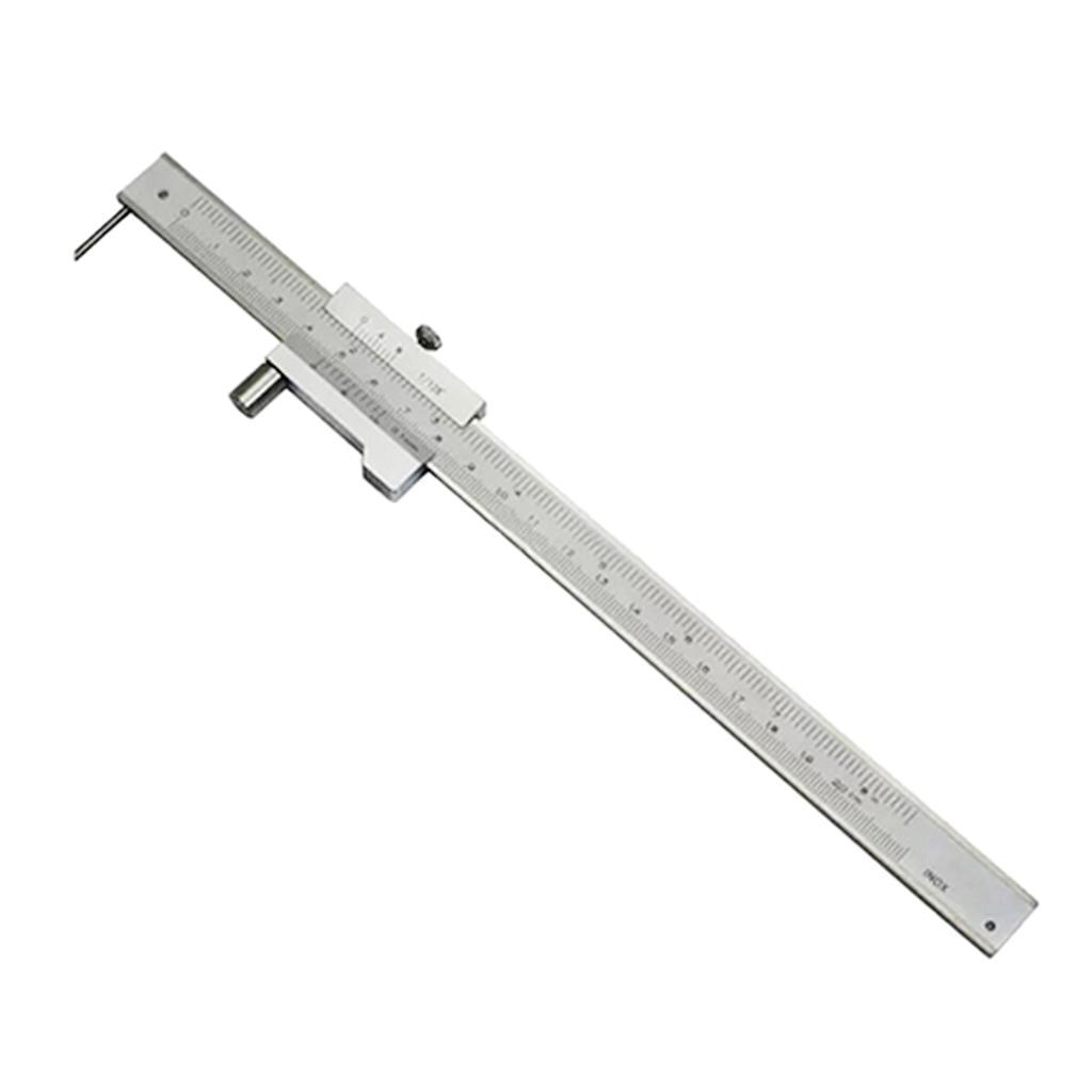 0 200 Mm Marked Measuring Slide Parallel Marker Ruler Accurate ...