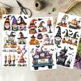 1 Set 3 Sheets PVC Waterproof Decorative Stickers Self Adhesive Floral ...