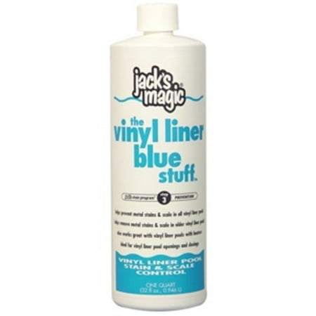 Jacks Magic JMBLUEVINYL032 Vinyl Liner Blue Stuff - Stain & Scale Control- 32 oz | Walmart Canada