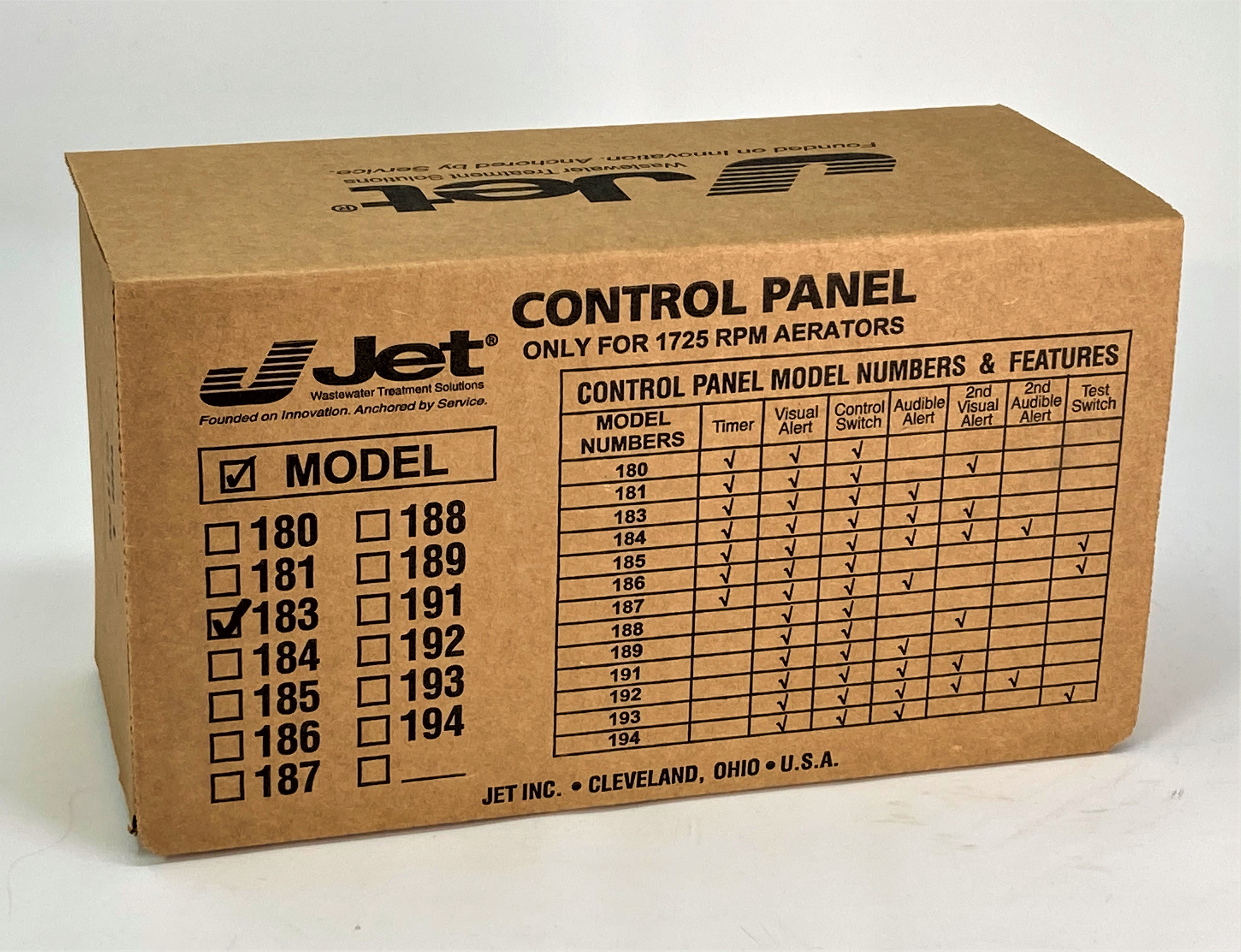 Buy Jet 183 Control Panel for Jet Aeration Septic System Online at ...