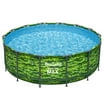 Intex 15 Foot x 42 Inch Prism Frame Above Ground Swimming Pool Set with ...
