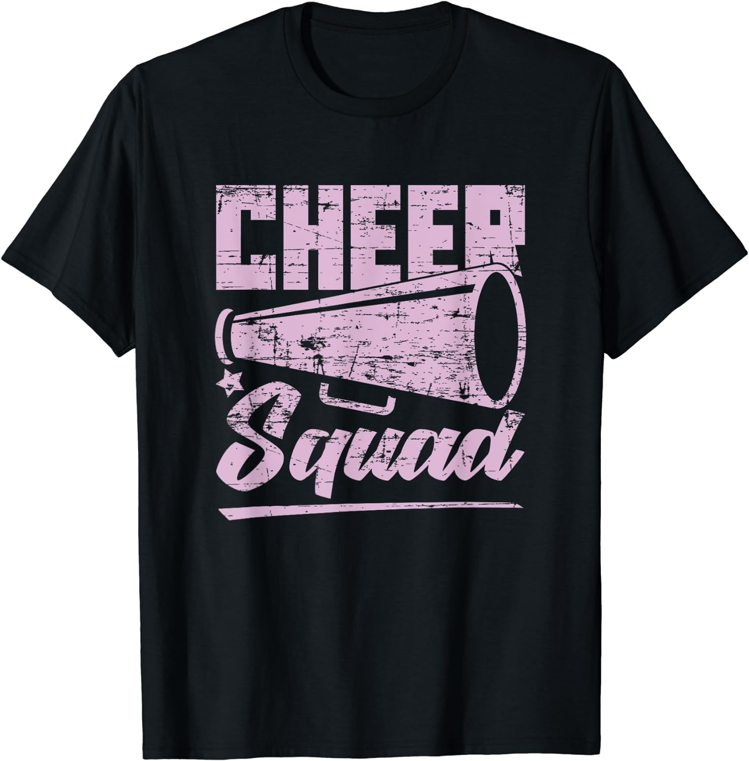 Cheering Cheerleading Team Cheer Squad Cheerleader T-Shirt Black Large ...
