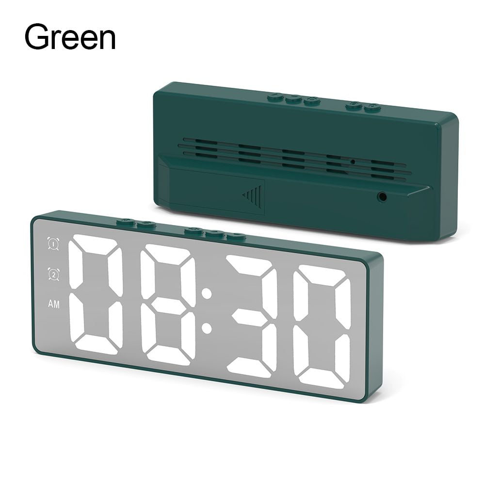 Bedside Table Temperature Calendar Number Clock Backlight Large Number ...