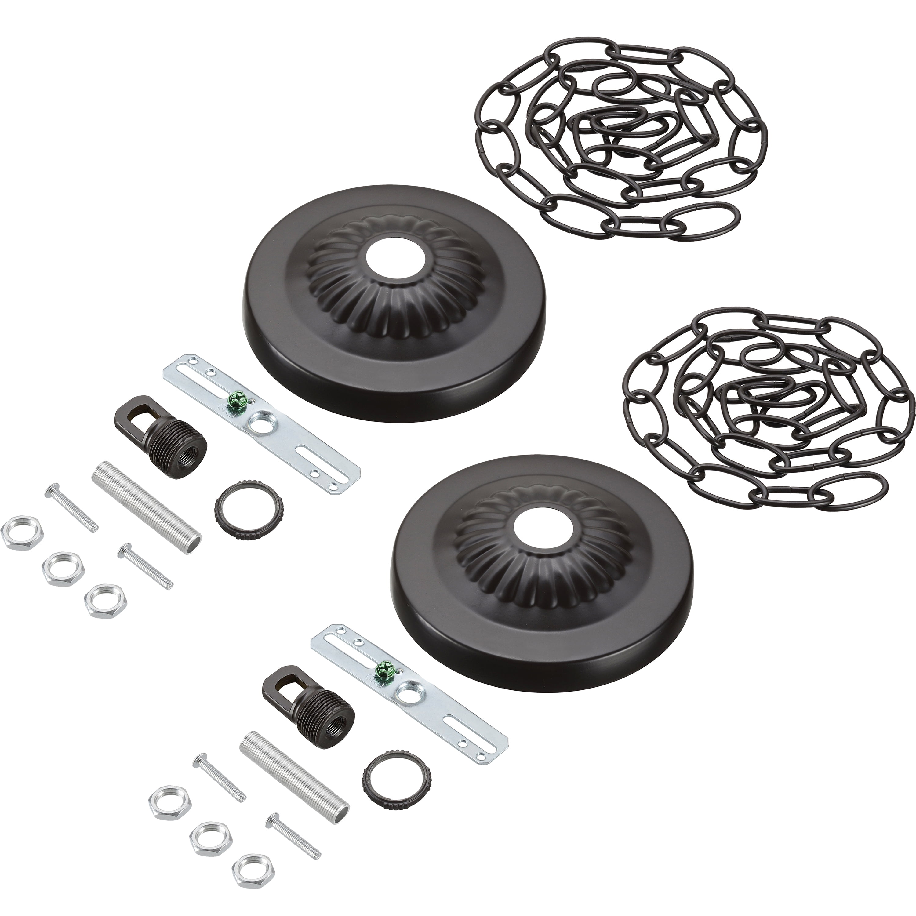 Aspen Creative 21515-12 Transitional Fixture Canopy Kit, 4-3/4 Diameter ...