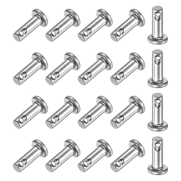 Uxcell Split Cotter Pin, 1.5mm x 16mm Stainless Steel Clip Fastener ...