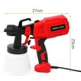 NFTIGB 550W Electric Paint Sprayer with 800ml High Capacity Container ...