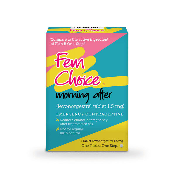 Fem Choice | Emergency Contraceptive Pill | Compare to Plan B One Step ...