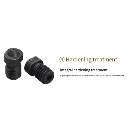 Universal 3D Printer Threaded Extruder Head Replacement Filament Brass ...