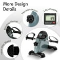 Baokaler Under Desk Exercise Bike, Foot Pedal Exerciser, Portable Under ...