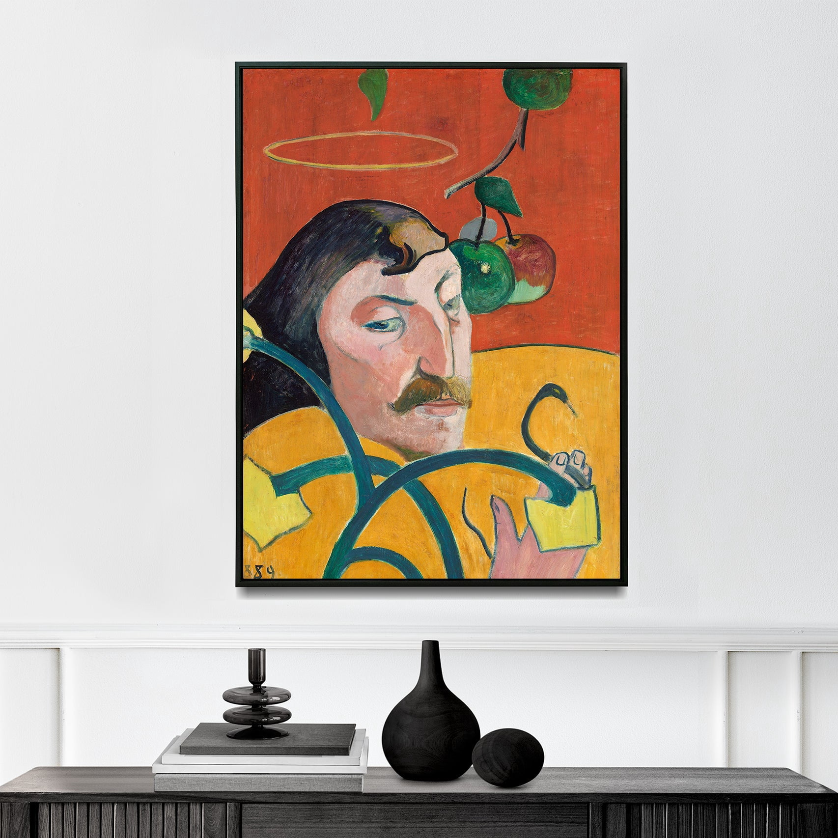 Self-Portrait - 1889 | Paul Gauguin | Premium Fine Art Print | 19th ...