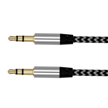 3.5MM Aux Car Audio Cord Headphone MP3 Speaker Cable Male To Male Audio ...
