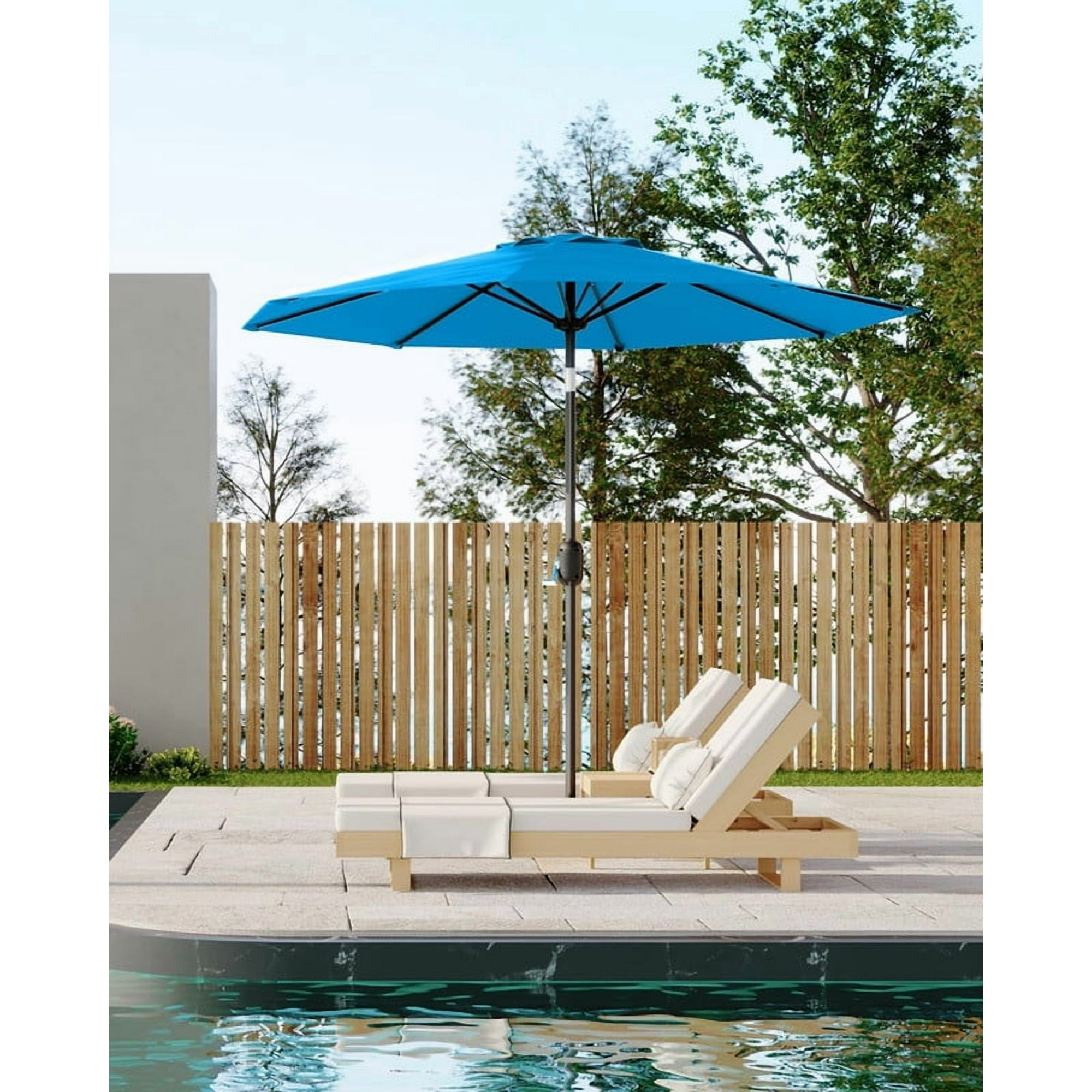 Click here for Tropow 9ft Outdoor Patio Umbrella With Crank Lift... prices