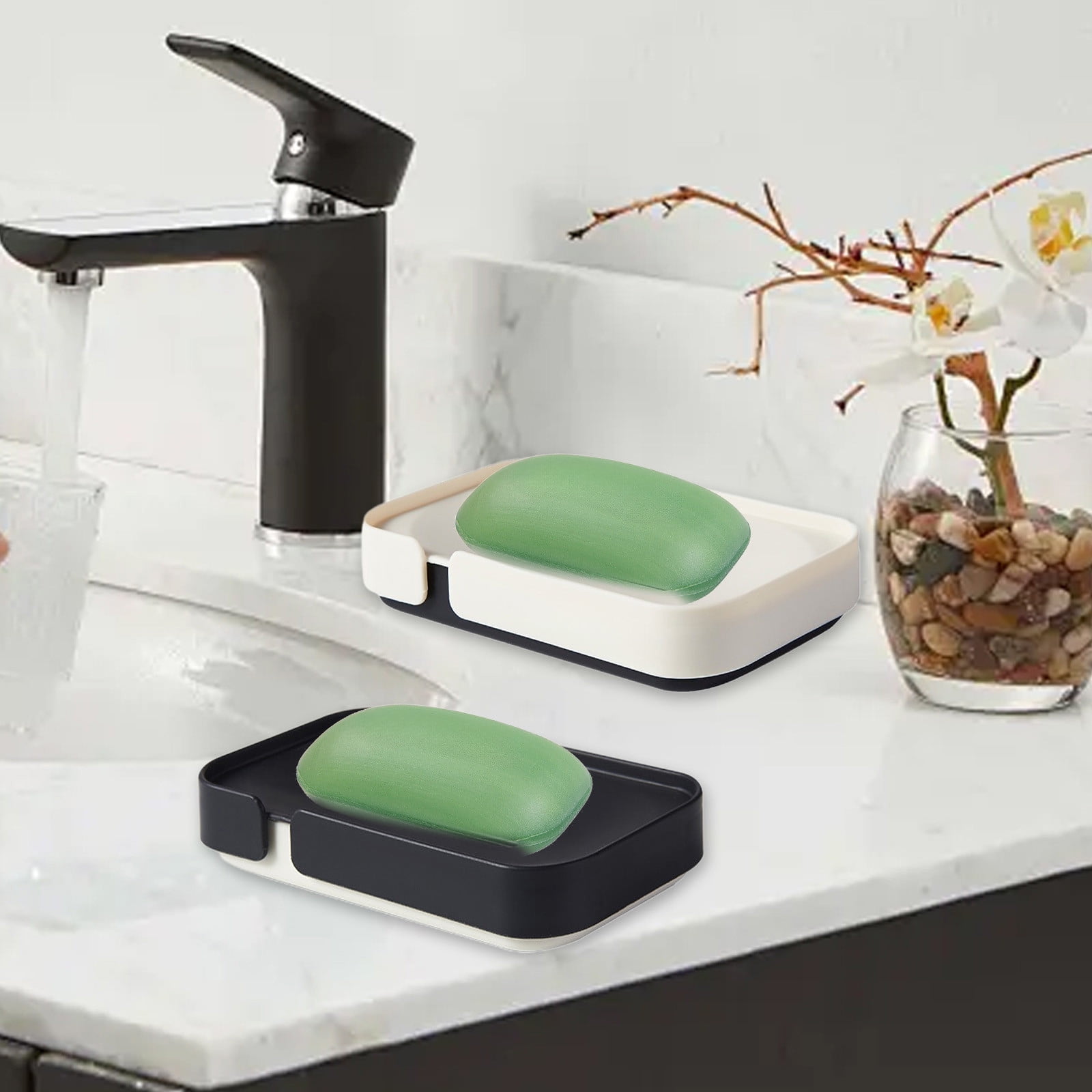 Click here for Blaxill Soap Dish With Lid Draining Soap Box For B... prices