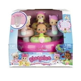 Bloopies Floaties 4 pack Bath Time Dolls - Includes a Tub Organizer ...
