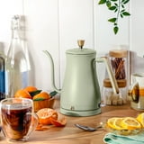 Beautiful 1L Electric Gooseneck Kettle 1200W Sage Green, Precision Pour ...