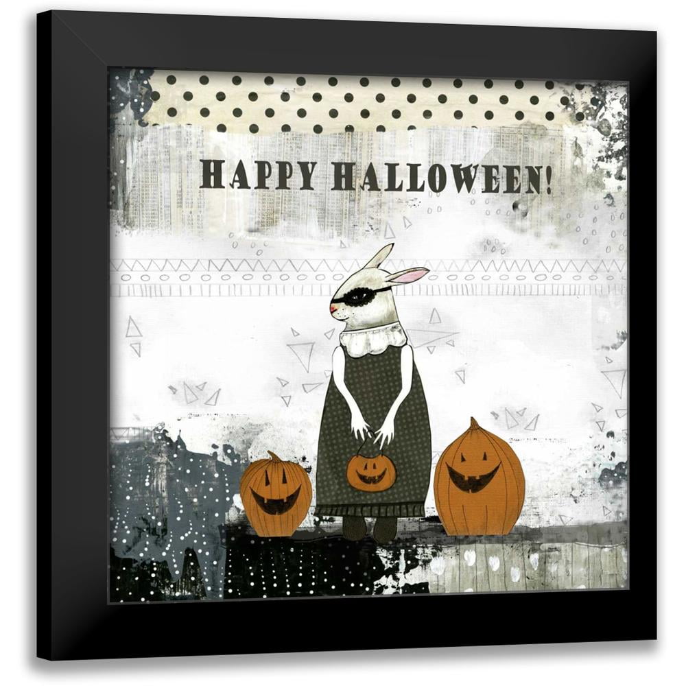 Ogren, Sarah 20x20 Black Modern Framed Museum Art Print Titled - Happy ...