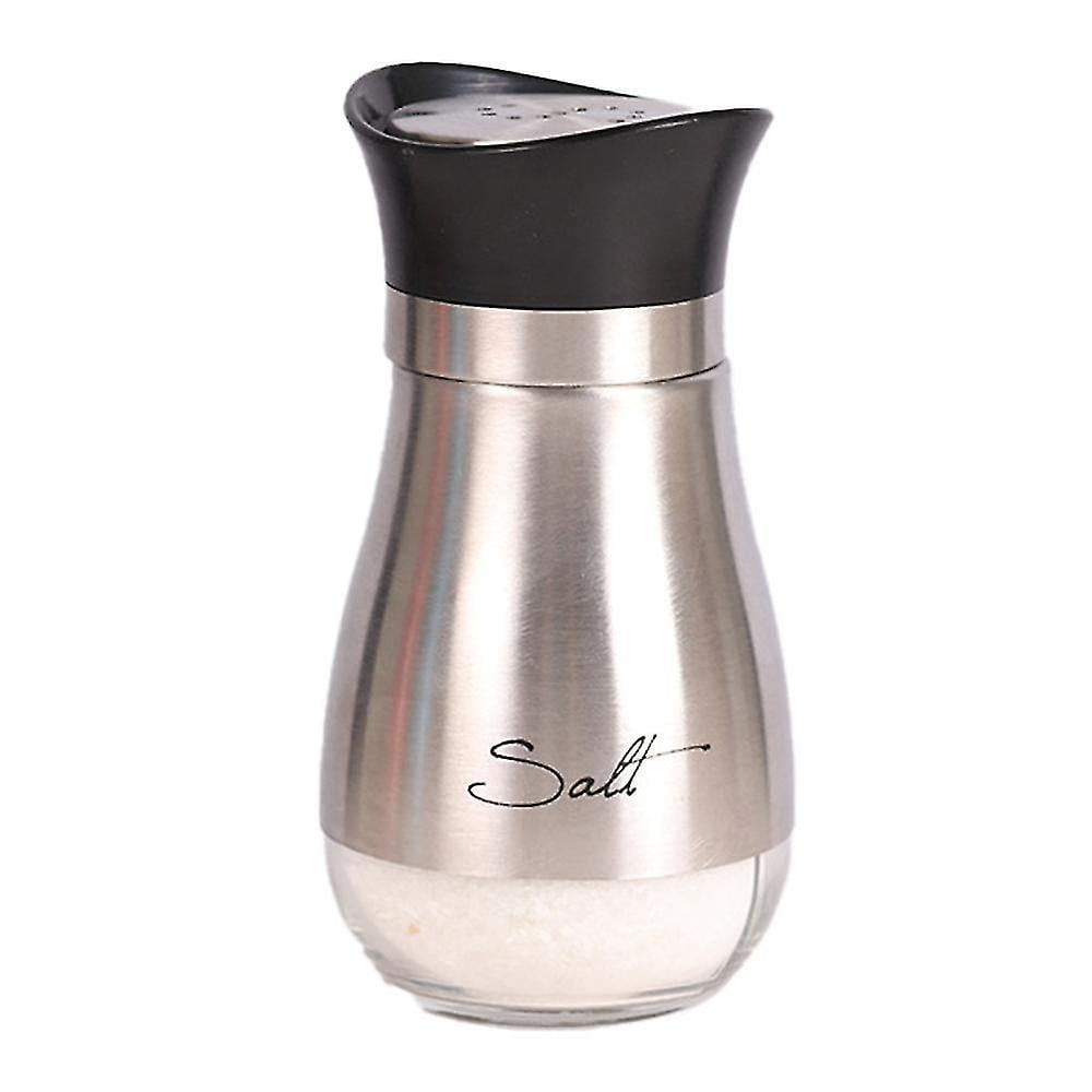 Salero y pimentero elegante con fondo de vidrio transparente | Uso ...