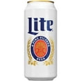 Miller Lite Beer, 12 Pack, 16 fl oz Aluminum Cans, 4.2% ABV, Domestic ...