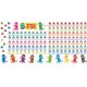 Trend, TEPT8298, Sock Monkeys Collection Bulletin Board Numbers Set ...