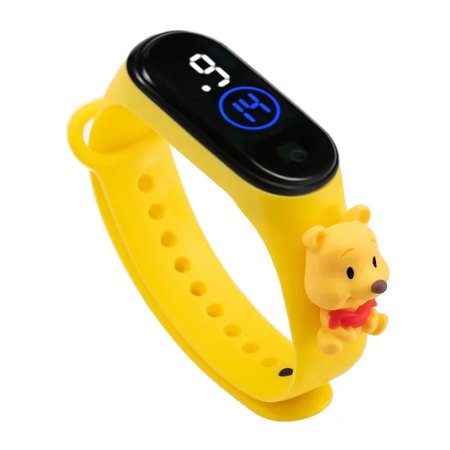 Disney Stitch LED Waterproof Kids Digital Watch Spiderman Hulk Children ...