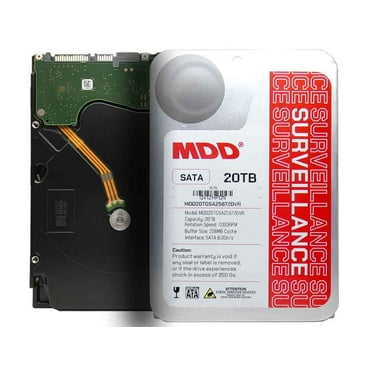 Restored MDD (MDD20TSATA25672E) 20TB 7200 RPM 256MB Cache SATA 6.0Gb/s 3.5inch Internal ...