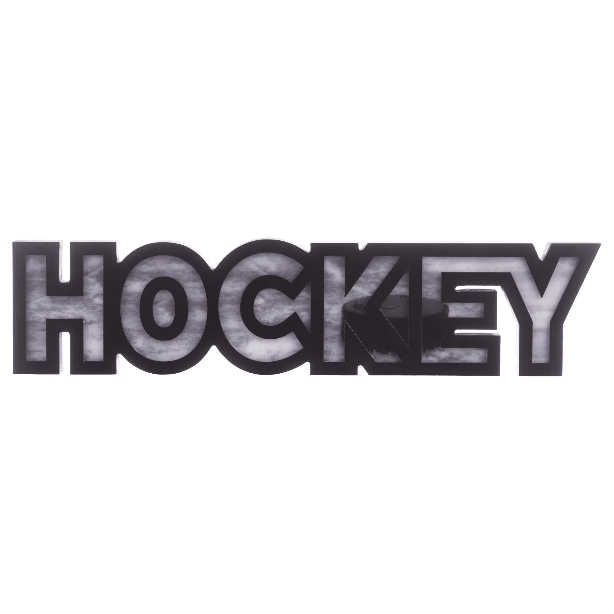 Click here for Bouclair Black Decorative Light-Up Hockey Sign 20.... prices