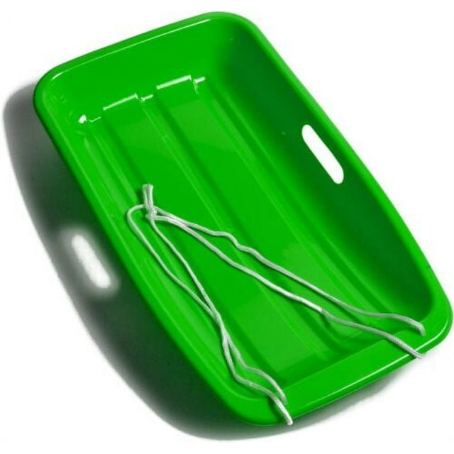 Downhill Xtreme Adults and Kids Plastic Toboggan Snow Sled Boat Shape ...