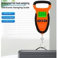50KG/10g Fish Hook Weighing Hanging Scale Digital Hook Scale Handle ...