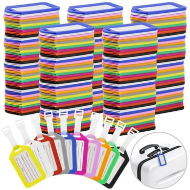 25 Pack - Backpack ID Luggage Tags for Student Identification ...