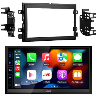 JVC Double DIN In-Dash 6.8" Clear Resistive Touchscreen Bluetooth WiFi ...