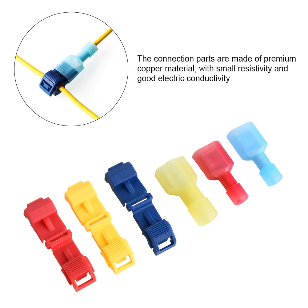 Conectores de cable Higoodz juego de conector de cableado Tipo T ...
