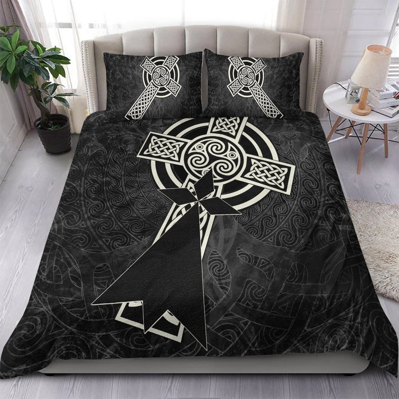 Brittany Celtic Bedding Set - Cruz Celta y armiño Estilo Skew | Walmart ...