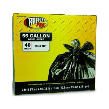 Ruffies Pro 55 Gallon Wing Tie 15 count - Walmart.com
