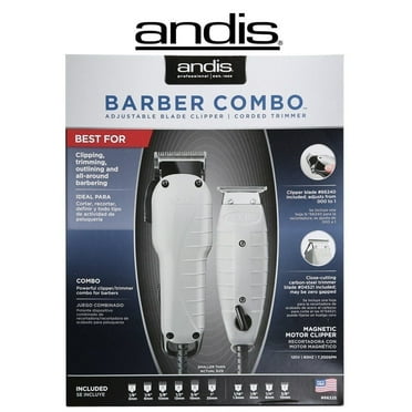 Andis Professional Hair Edgers & Beard Cut Clippers Combo, T-Outliner ...
