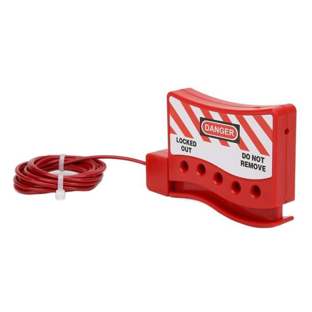 Adjustable Safety Cable Lock,Adjustable Cable Lockout Portable Grip ...