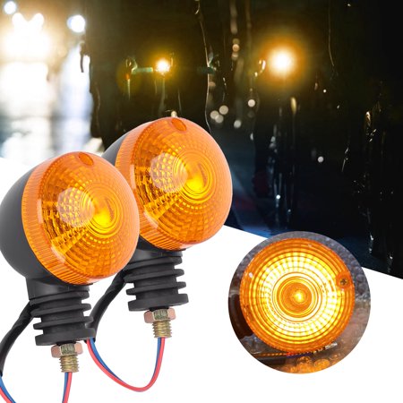 Fdit Round Turn Signal Electric Vehicle Round LED Light Turn Signal ...