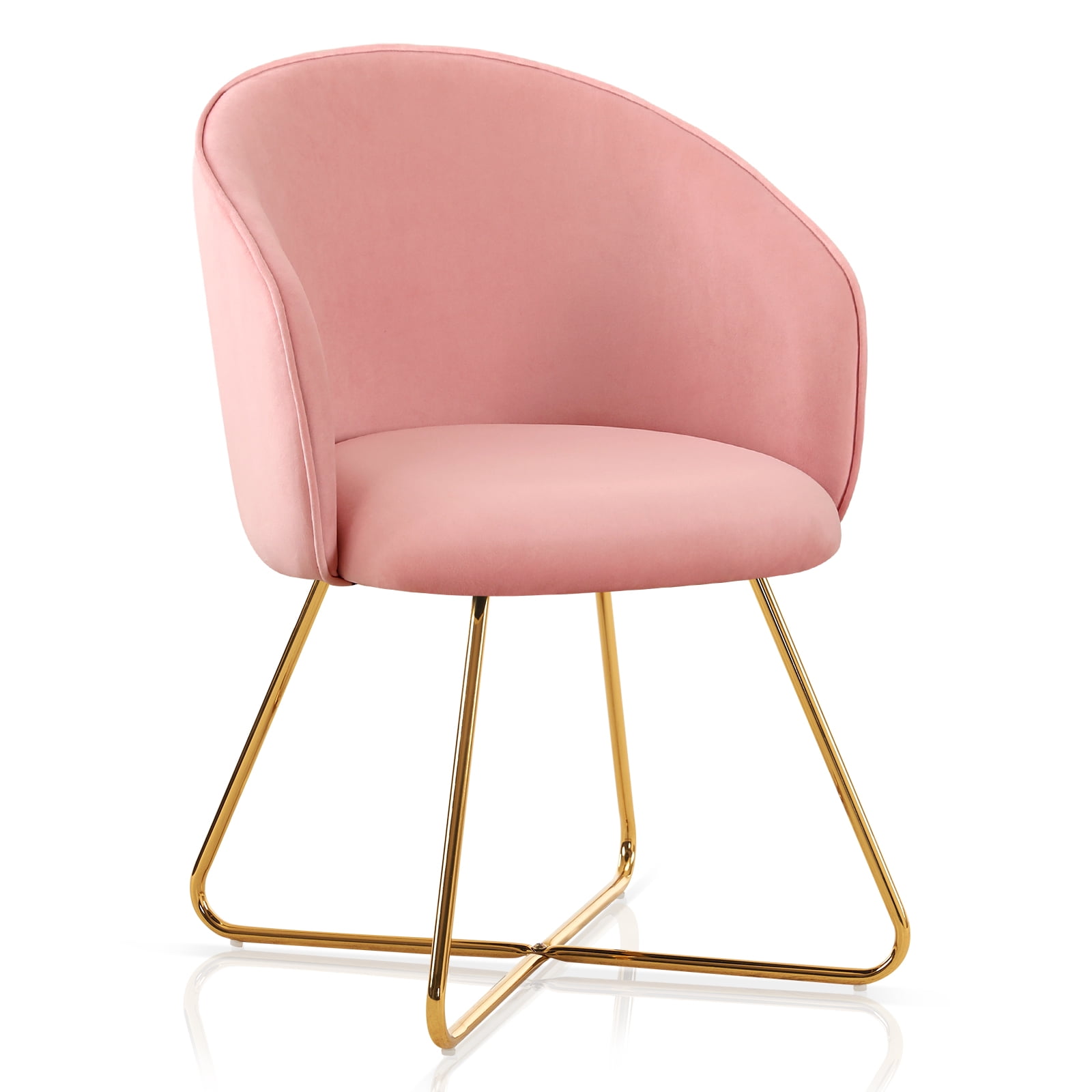 Walmart pink velvet chair store