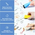 4 PACK Magnetic Dry Erase Board Sheet for Fridge, 12"x8" Erasable ...