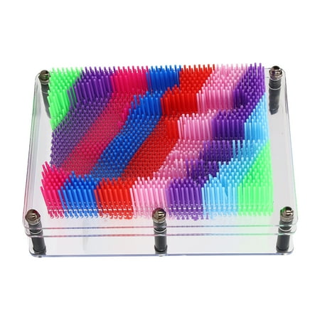 Needle Board Toy, Plastic Pin Art Board Colorful Stimulation ...