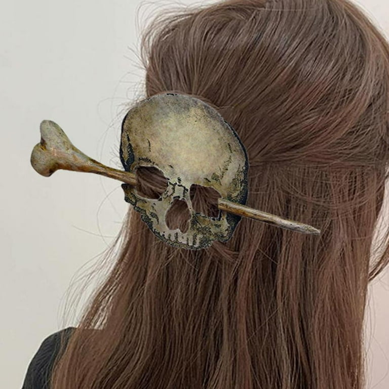 Hair For Halloween Skeleton