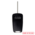 Car Keys Express GM Simple Key – 3-Button Flip Remote Fob - Walmart.com