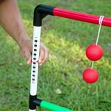 MD Sports Foldable Ladder Toss Game, Red, Green and Black - Walmart.com
