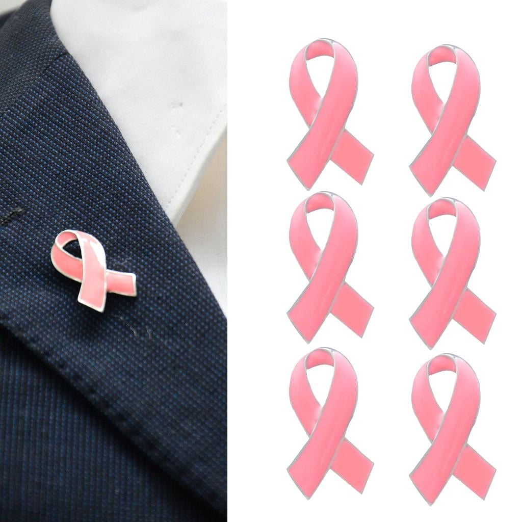 Broche de esmalte Hugo de Conciencia del Cáncer de Pecho para mujer ...