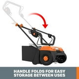 Worx WG850 12 AMP 14" Walk Behind Electric Dethatcher - Walmart.com